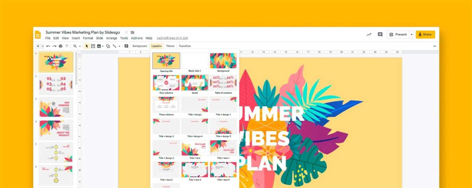 How to Create PDF files and Print in Google Slides | TechaLook